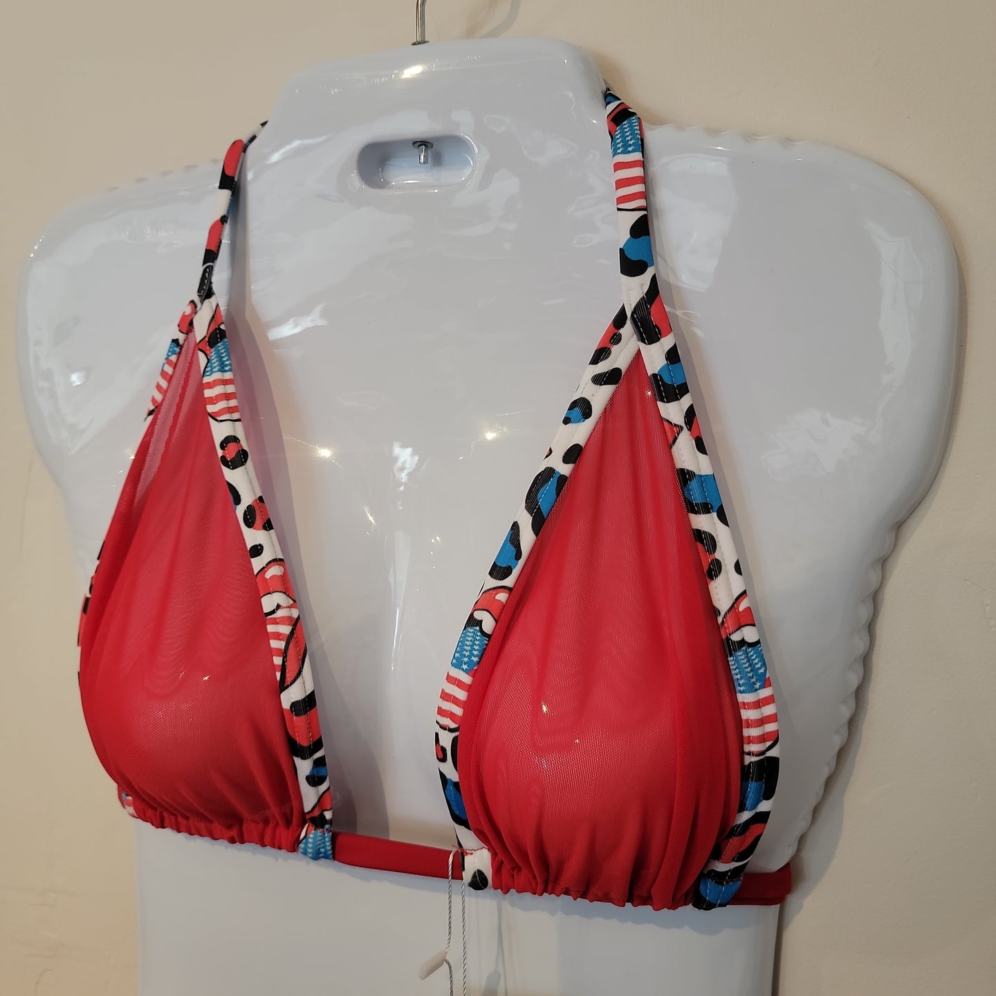 Sheer Fun America Triangle Top – BB Bikinis